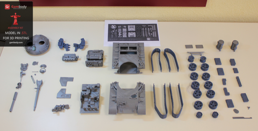 Top 12 Tank 3D Model Designs - Gambody, 3D Printing Blog