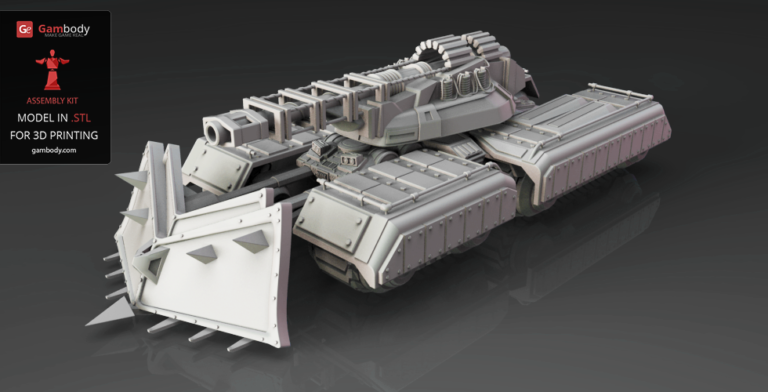 Mammoth Tank STL Files up for Sale – Press Release by Gambody - Gambody ...