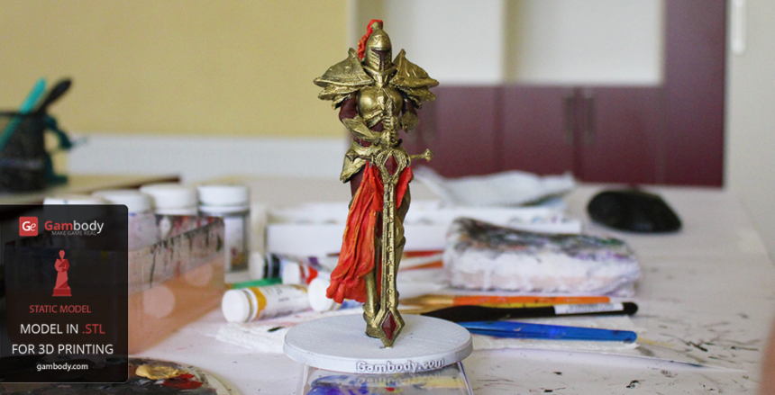 Painted Kayle 3D Model – Press Release - Gambody, 3D Printing Blog
