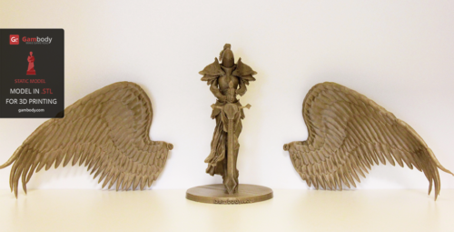 Painted Kayle 3D Model – Press Release - Gambody, 3D Printing Blog