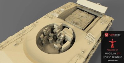 Top 12 Tank 3D Model Designs - Gambody, 3D Printing Blog