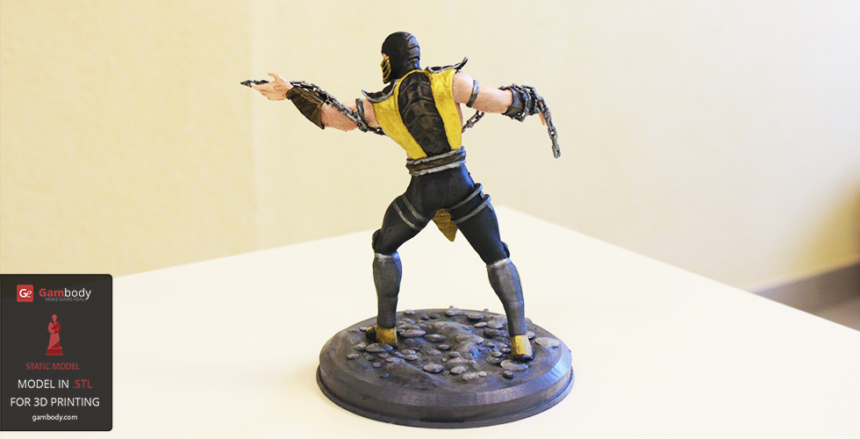 Painted MK Scorpion 3D Model – Press Release by Gambody - Gambody, 3D ...