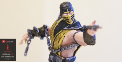 Painted MK Scorpion 3D Model – Press Release by Gambody - Gambody, 3D ...