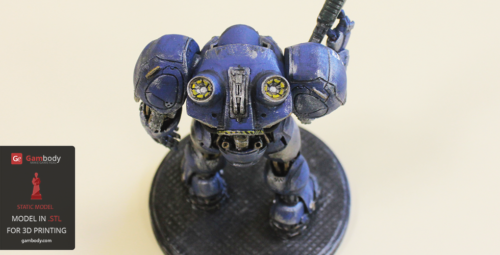 Painting StarCraft Terran Space Marine 3D Model - Press Release By ...