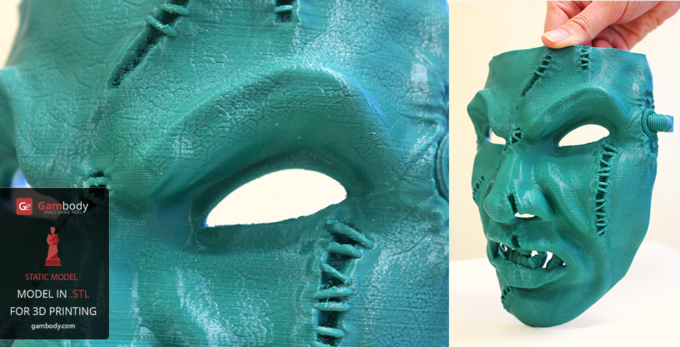 Put Your 3D Printed Mask On and Go Trick-or-Treating - Gambody, 3D ...
