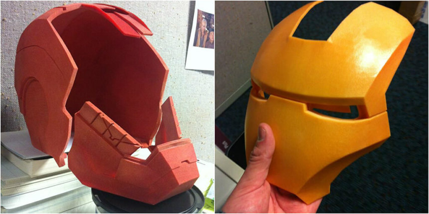 3D Printed Helmet with STL Files to Make Your Own