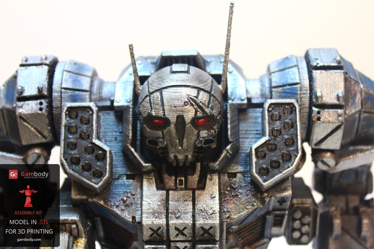 Gambody Releases a Fully Workable MWO Atlas 3D Model - Gambody, 3D ...