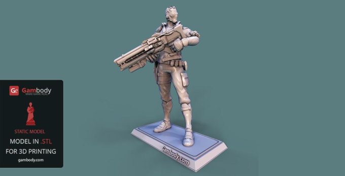 15 Overwatch 3D Models - Gambody, 3D Printing Blog