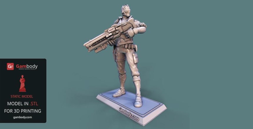 15 Overwatch 3D Models - Gambody, 3D Printing Blog