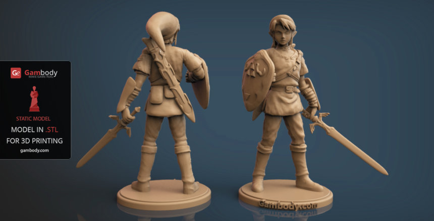 10 Legend of Zelda 3D Models - Gambody, 3D Printing Blog
