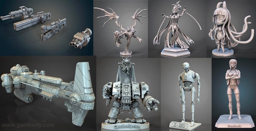 March Roundup: 3D Models of the Month - Gambody, 3D Printing Blog