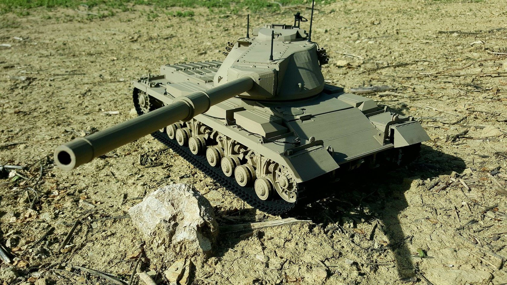 Maker in the Spotlight: Justin Daniel 3D Prints 1/16 Scale GB Conqueror ...