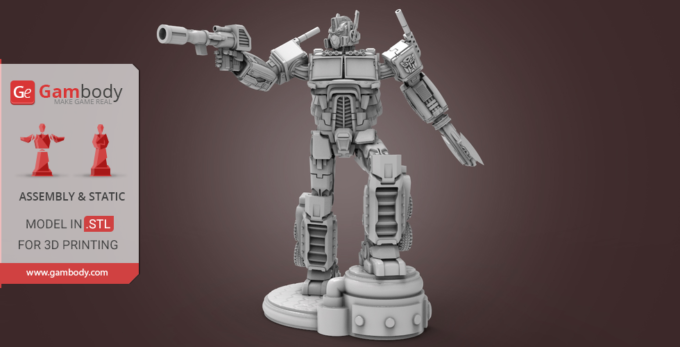 11 Transformers 3D Printing Figurines - Gambody, 3D Printing Blog