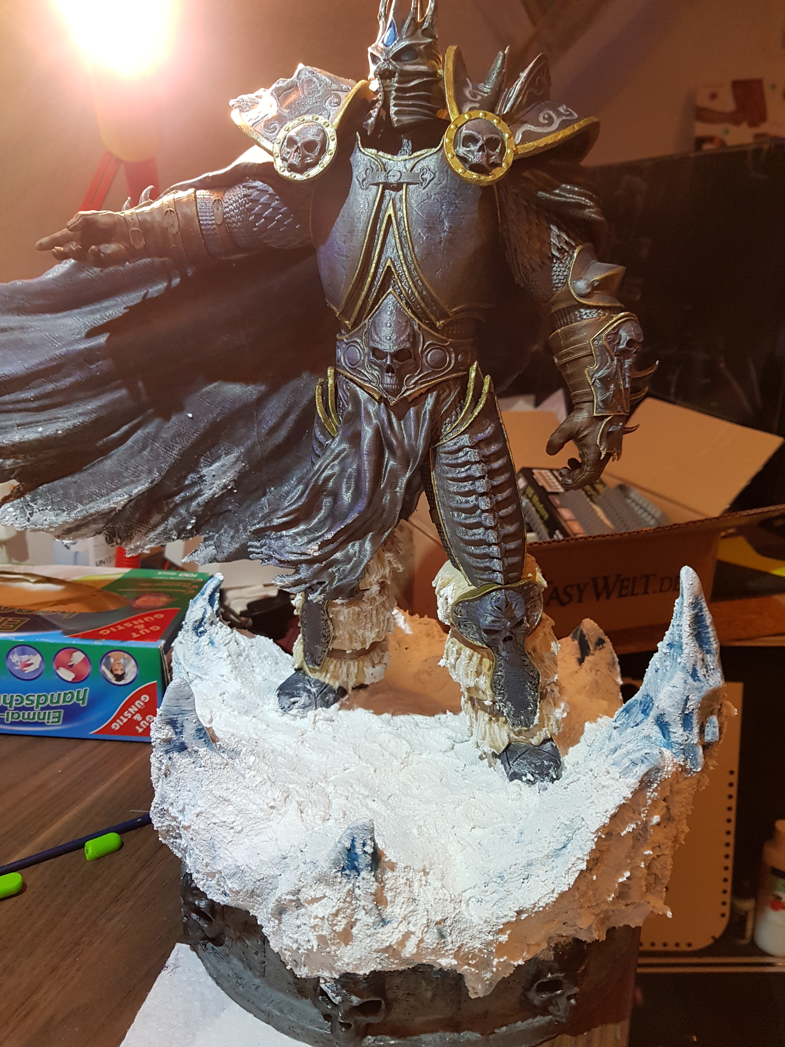 Lich King Miniature 3D Printing and Painting Tutorial - Gambody, 3D ...
