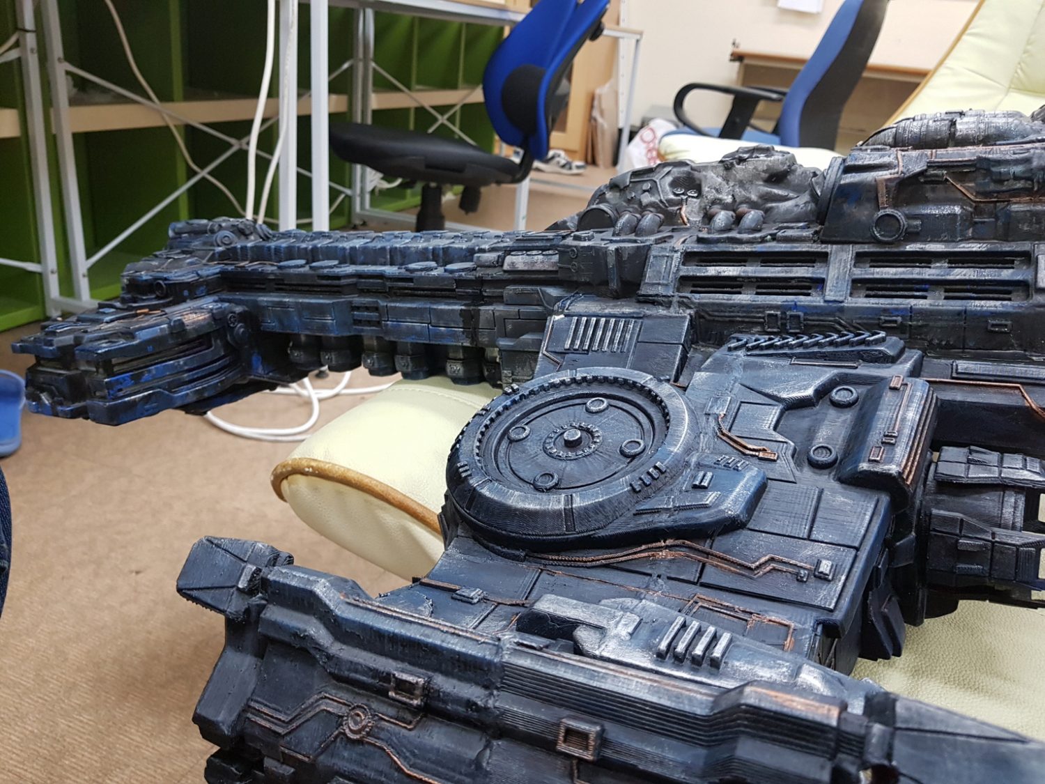 Meet the Maker of the 3D Printed Starcraft Battlecruiser - Gambody, 3D ...