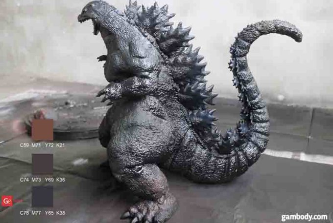 38cm Tall Godzilla 3D Printing Figurine - Gambody, 3D Printing Blog