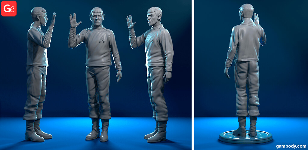 Top 16 Star Trek 3D Printing Models Turned into Figurines