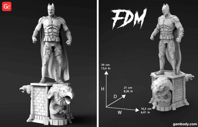 Top 16 DC Comics Batman Figure 3D Models to Print