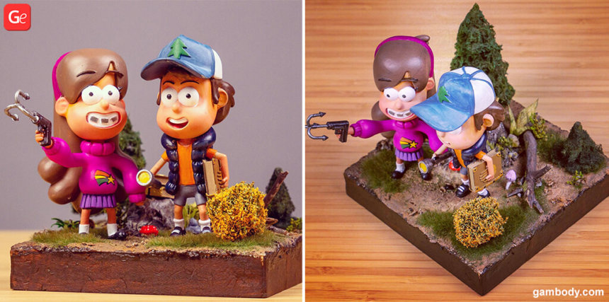 3D Cartoon Character Models: 3D Printed Figurines to Make