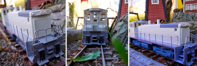 Train 3D Model and 3D Printed Trains & Railway Photos