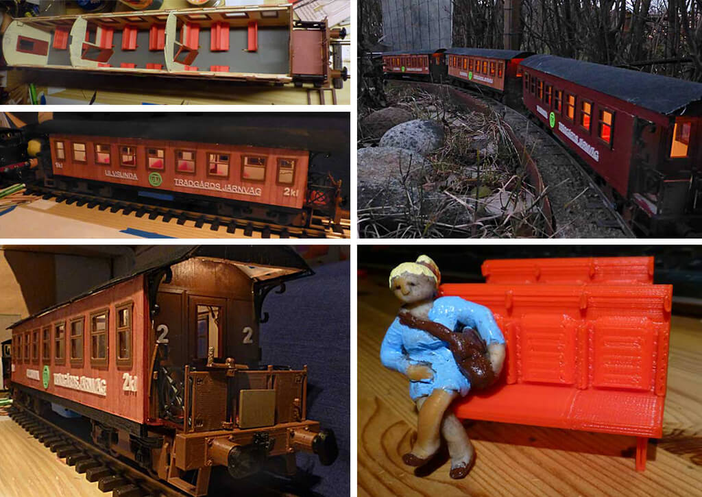 20 Fantastic 3D Printed Trains Hobbyists Must See
