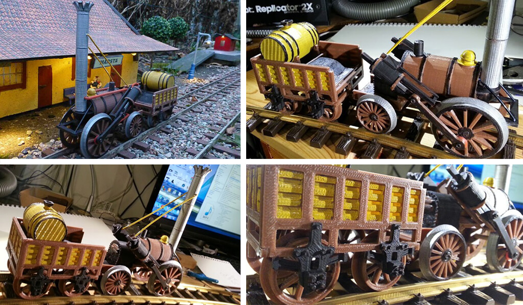 20 Fantastic 3D Printed Trains Hobbyists Must See