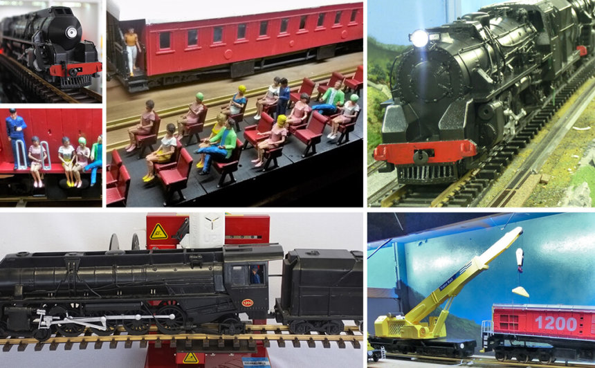 20 Fantastic 3D Printed Trains Hobbyists Must See