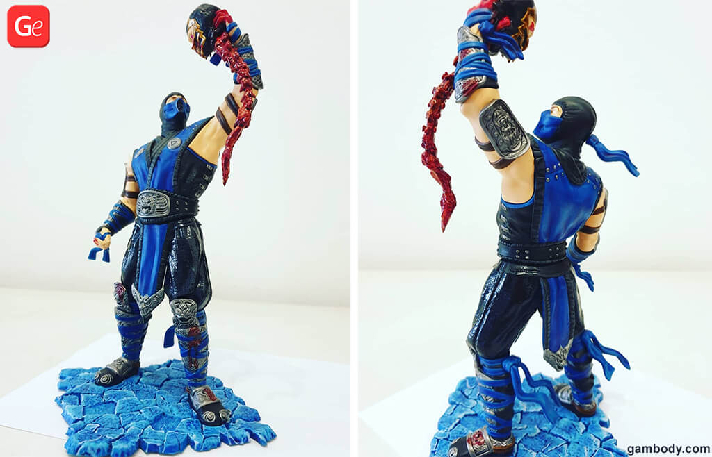 10 Mortal Kombat STL files to 3D Print: Figures of Ninjas, Armour, Masks