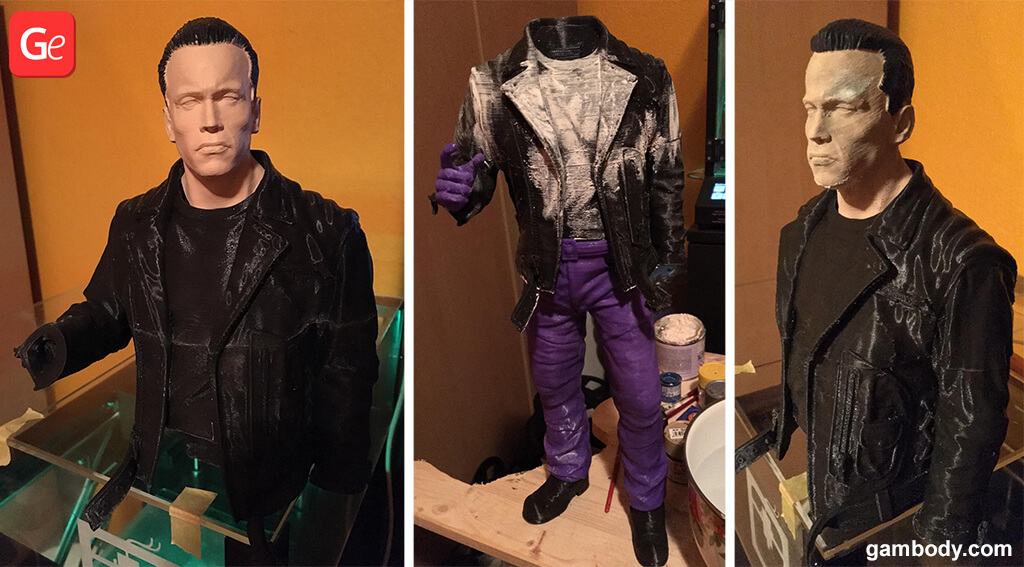 Terminator 3D model to 3D Print: All Terminator Models with STL Files