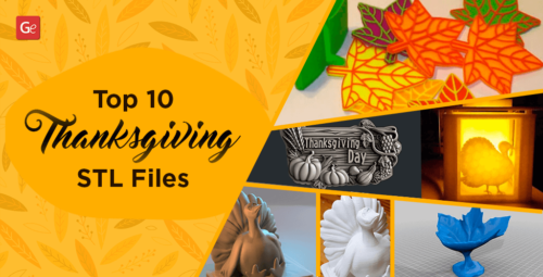 Fantastic Thanksgiving STL Files with Decor to 3D Print