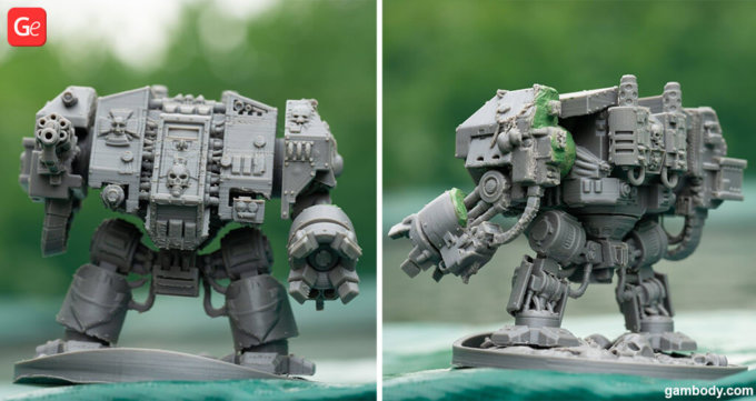 Best Warhammer 40000 STL 3D Printing Files: Space Marine, Orks, Tanks