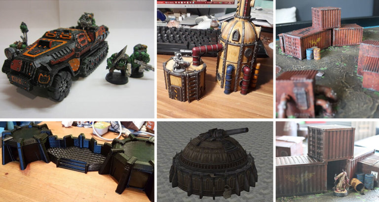Best Warhammer 40000 STL 3D Printing Files: Space Marine, Orks, Tanks