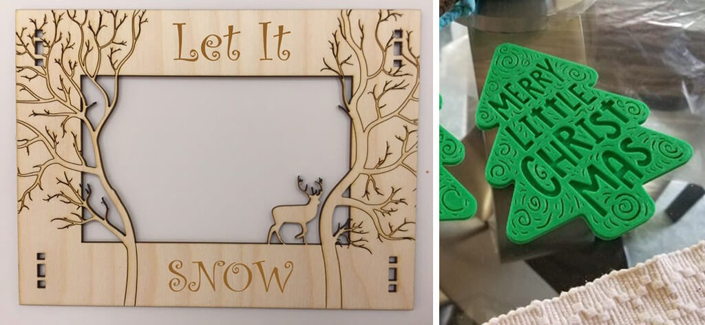 Fantastic 3D Printing Christmas Ideas with STL Files and Photos