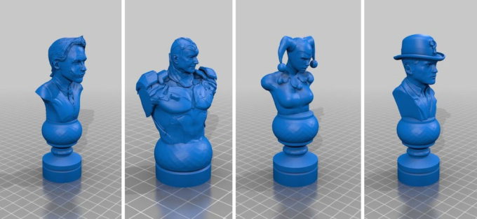 Popular DC Comics Villains to 3D Print: Models with STL Files