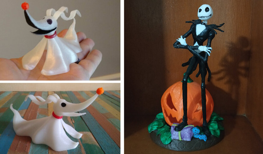Fantastic 3D Printing Christmas Ideas with STL Files and Photos
