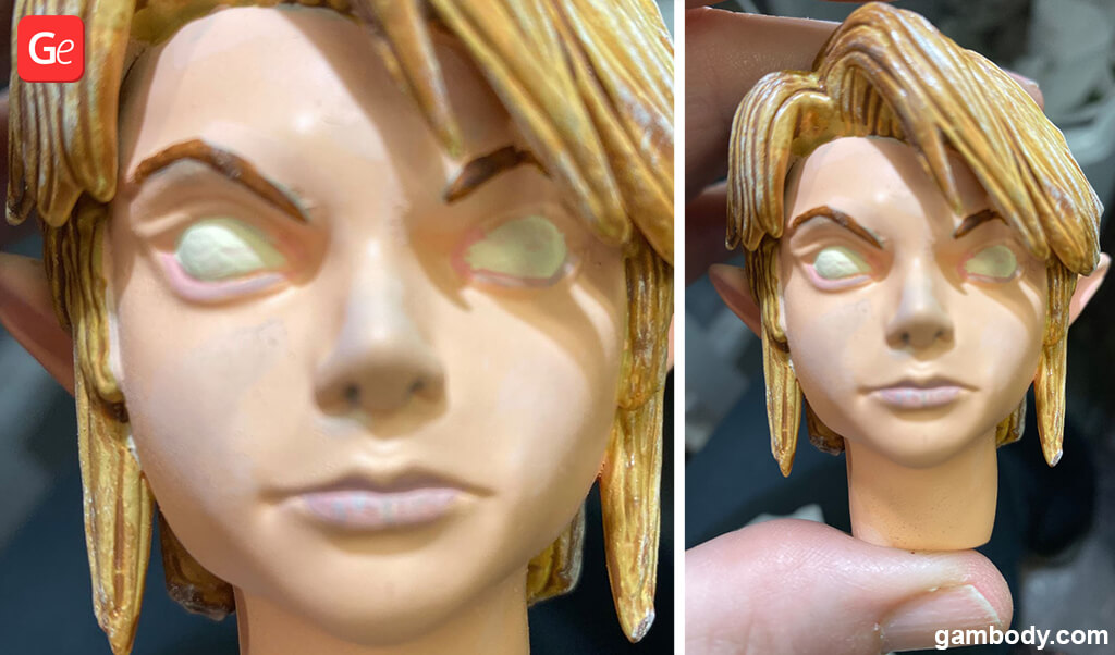 Fantastic Zelda Link Figure 3D Printed as a Gift for Christmas