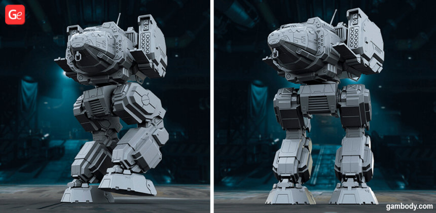 25 Best MechWarrior 3D Print Models to Make in 2020: MWO Robots