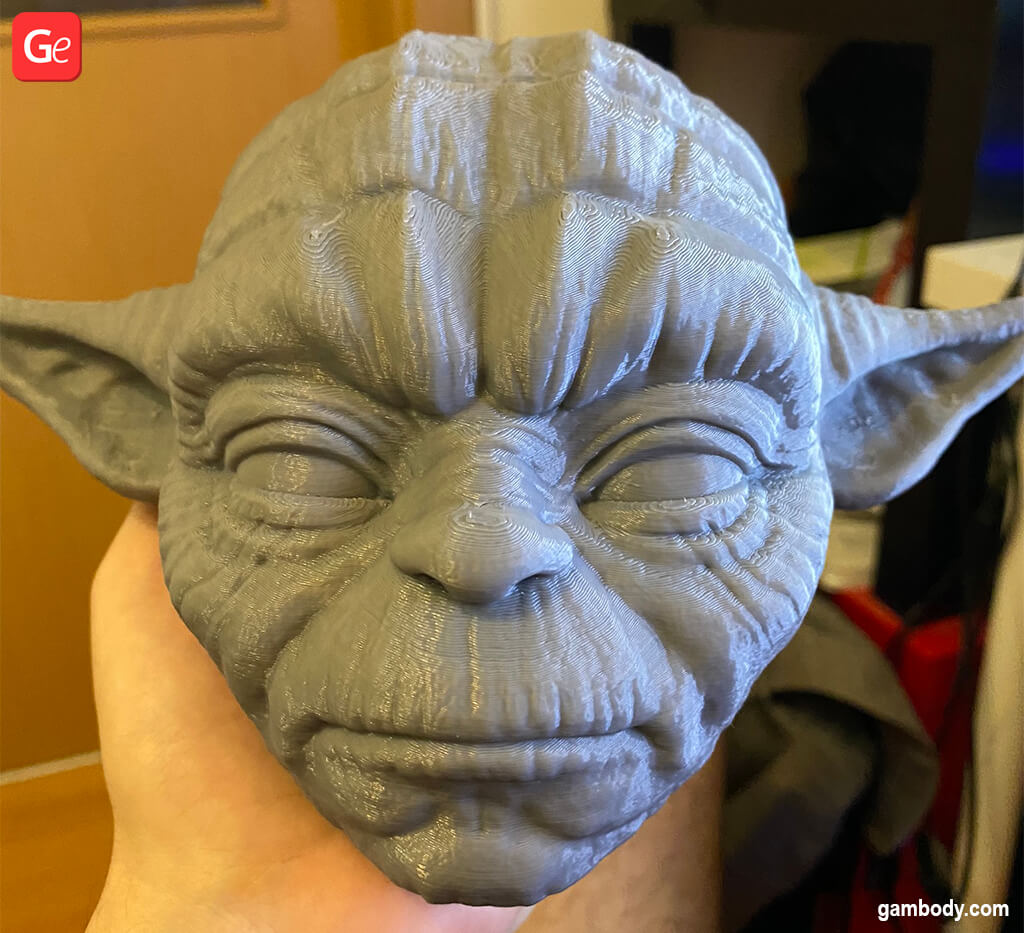 Best Master Yoda 3D Printed Model with Painting Tips
