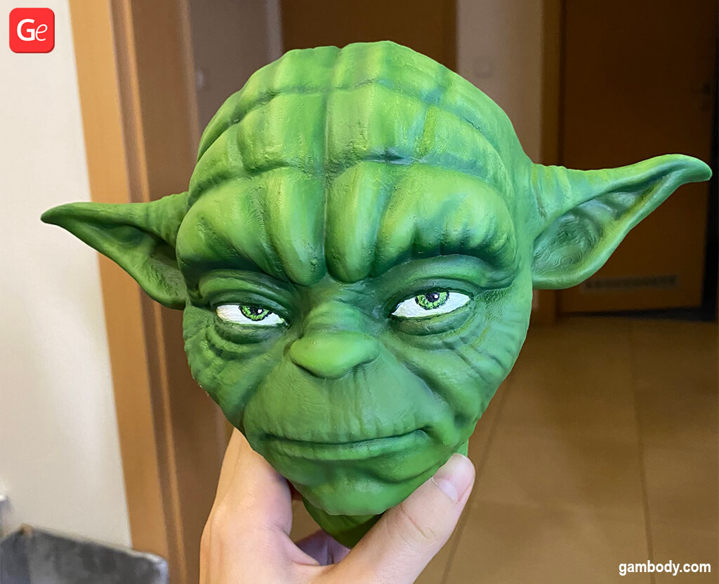 Best Master Yoda 3D Printed Model with Painting Tips