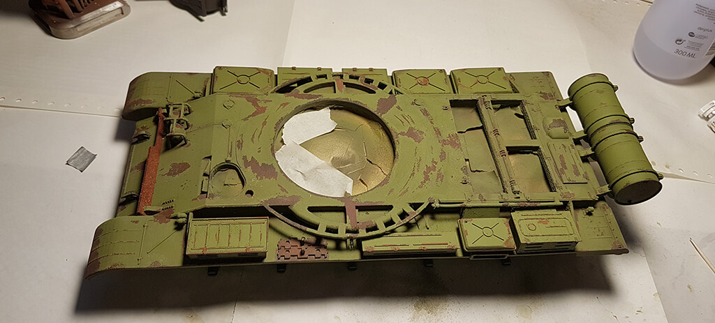 3D Printed Tank 3D Model Painted Amazingly by Carlos Díaz