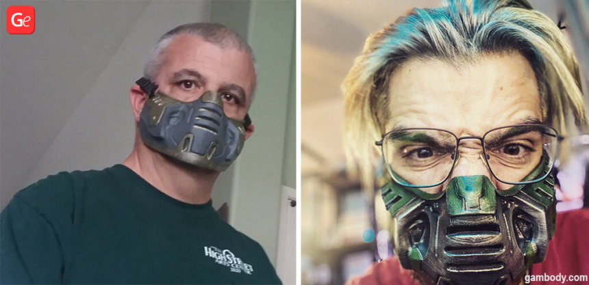 3D Printed Mask for Your Face: 3D Model STL Files