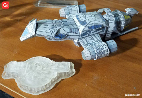 Firefly Serenity Ship Model: How to Paint 3D Prints