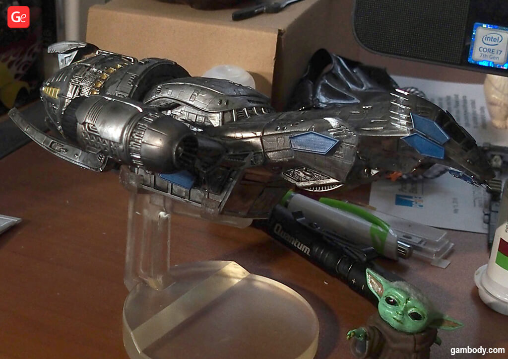 Firefly Serenity Ship Model: How to Paint 3D Prints