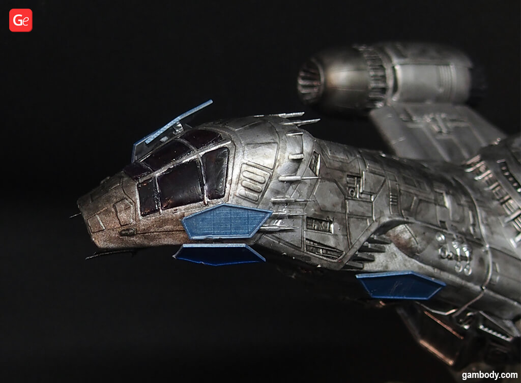 Firefly Serenity Ship Model: How to Paint 3D Prints