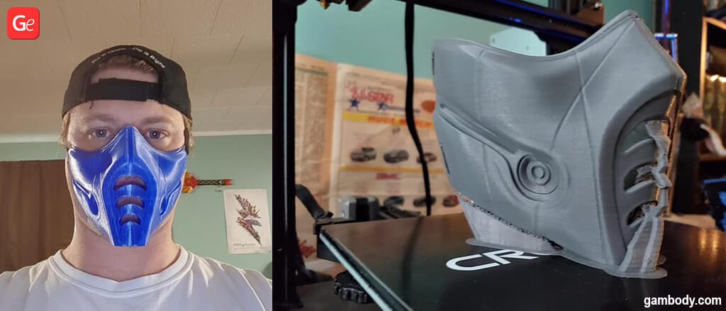 3D Printed Mask for Your Face: 3D Model STL Files