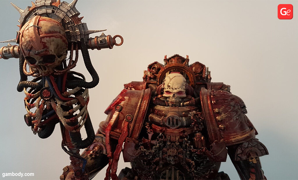 Tips on How 3D Print and Paint Chaplain 40K Model