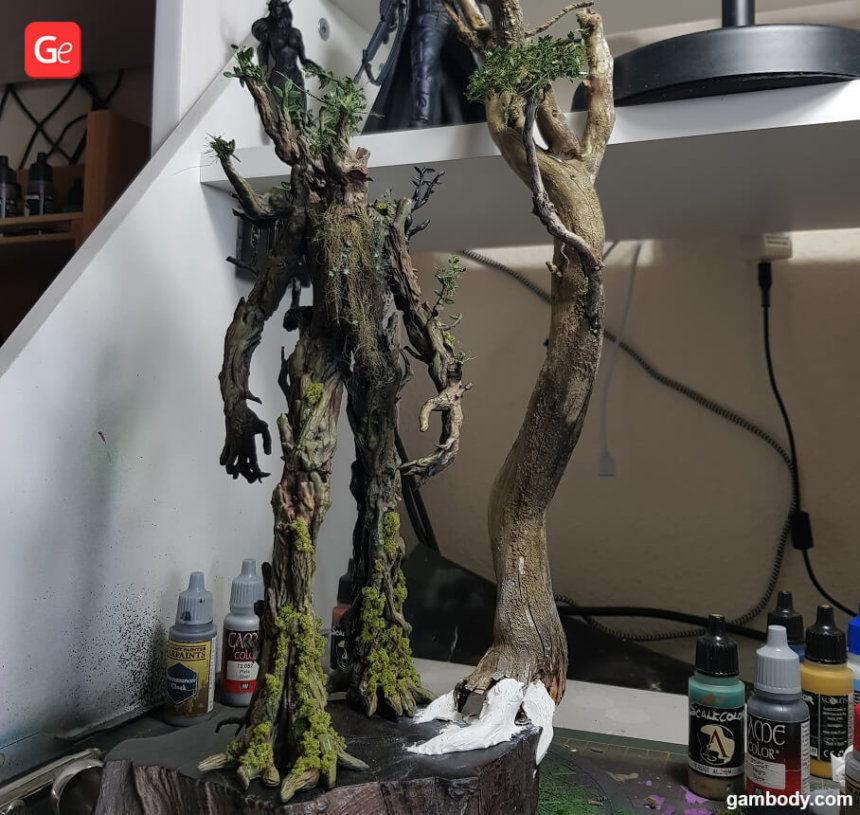 How to Paint Treebeard 3D Print Model: Tips by Seppus Endertus