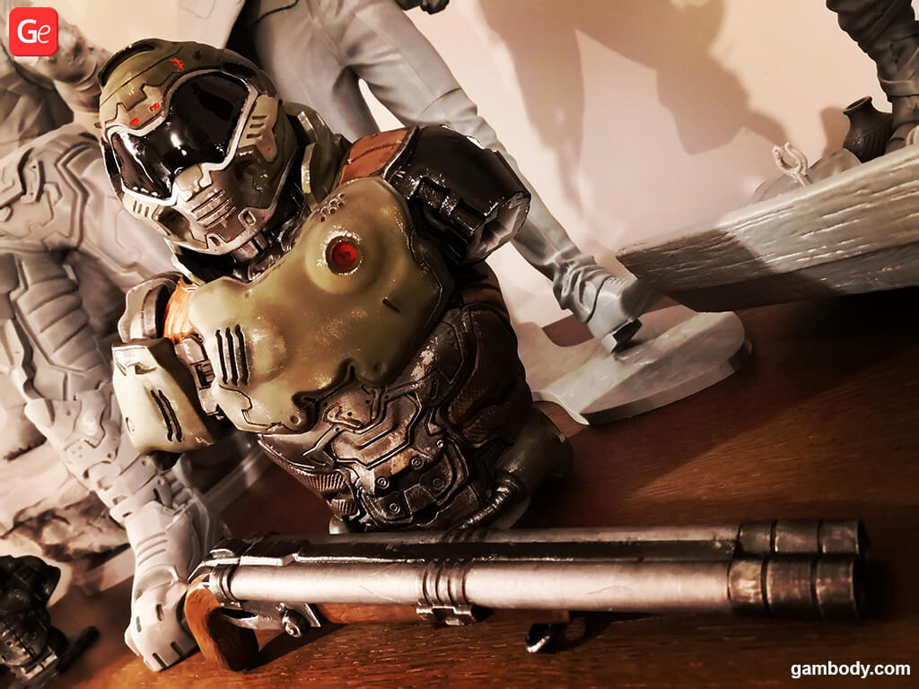 Awesome Doom Slayer Figure: How to 3D Print and Paint Guide