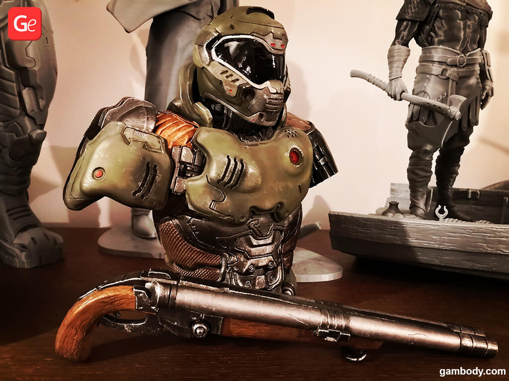 Awesome Doom Slayer Figure: How to 3D Print and Paint Guide