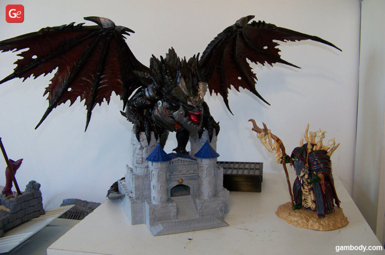 How to Paint WoW Deathwing 3D Print after Making Dragon Figure